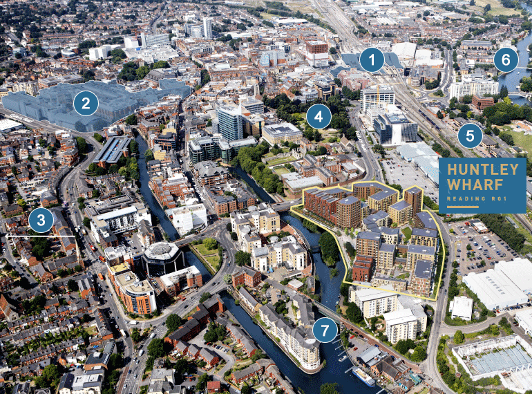 Huntley Wharf | Homes in Reading | Berkeley Group