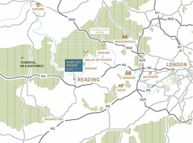 Huntley Wharf | Homes in Reading | Berkeley Group