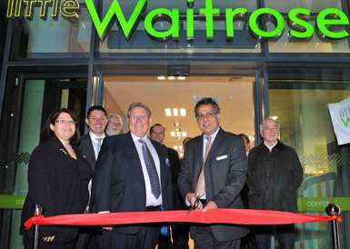 Wandsworth Leader Opens Little Waitrose at Langham Square, East Putney