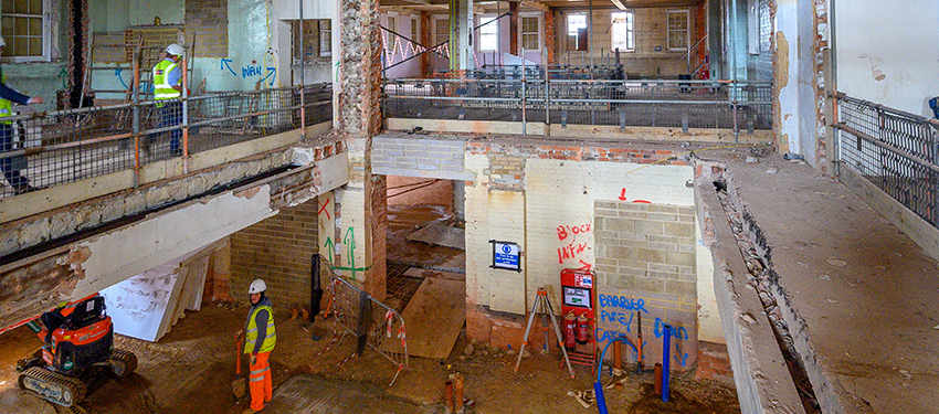 Ground Broken on Horlicks Factory Regeneration