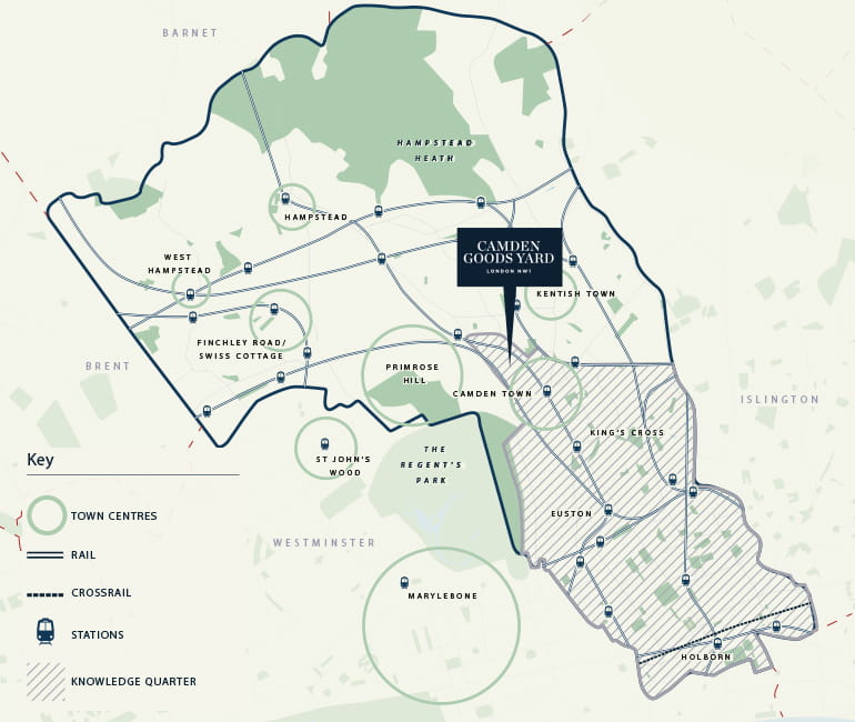 Camden Goods Yard | New Build Homes Camden | Berkeley Developments