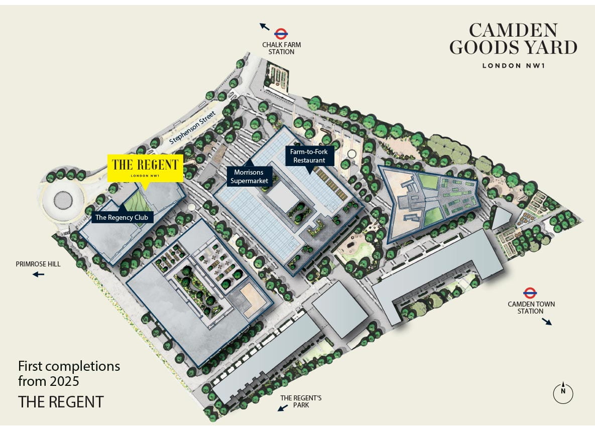 Camden Goods Yard | New Build Homes Camden | Berkeley Developments