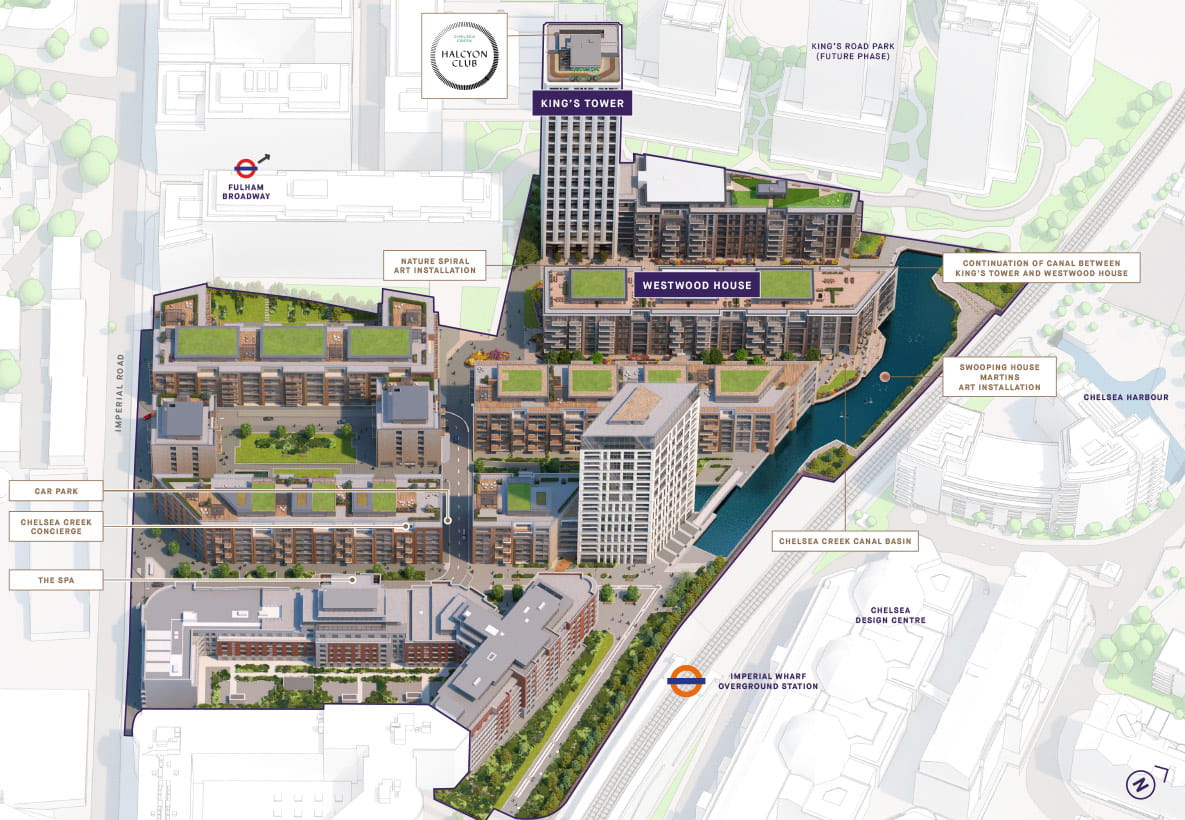 Chelsea Creek | New Build Homes Chelsea | Berkeley Developments