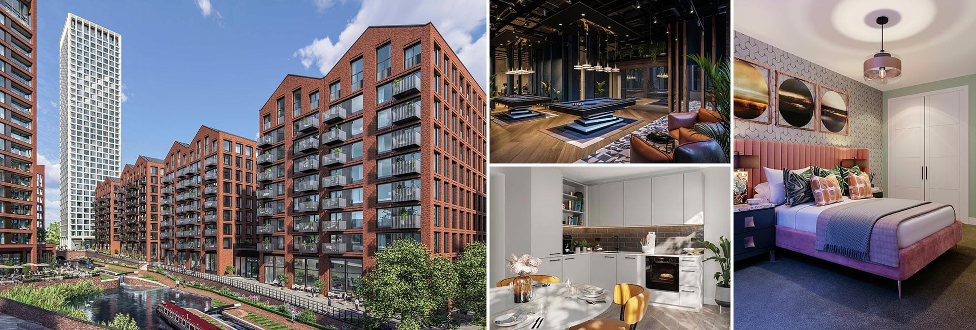 Glasswater Locks | New Build Homes Birmingham | Berkeley Developments