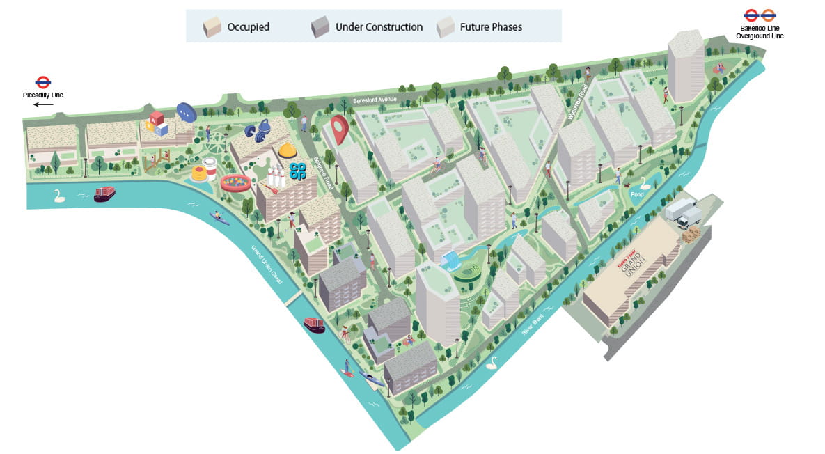 Grand Union | New Build Homes Wembley | Berkeley Developments