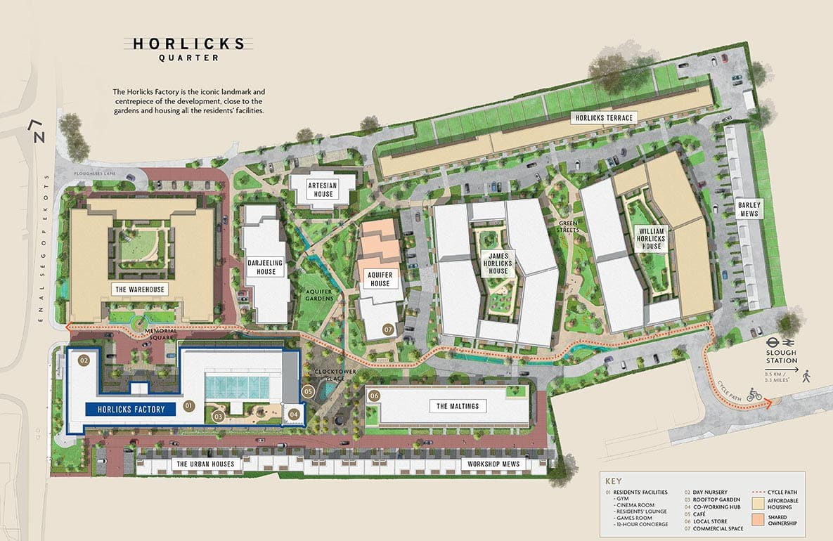 Horlicks Factory | New Build Homes Slough | Berkeley Developments