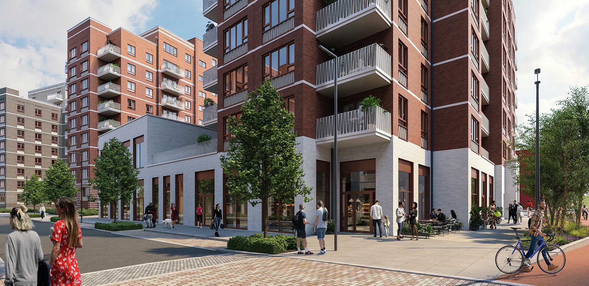 Lombard Square | New Homes in London | Plumstead | Berkeley Group