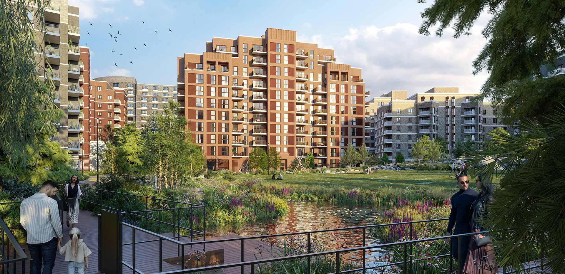 Lombard Square | New Homes in London | Plumstead | Berkeley Group