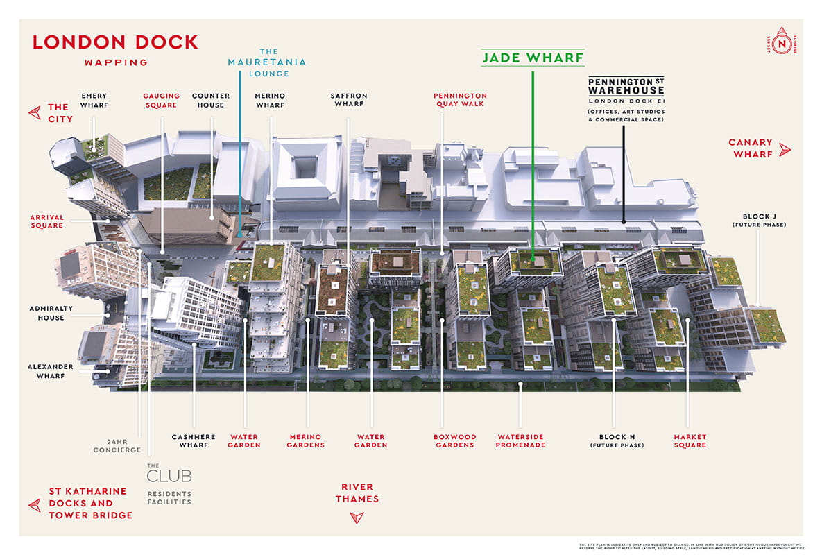 Jade Wharf | London Dock | Berkeley Group
