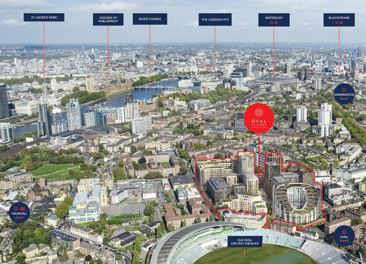 Oval Village | New Build Homes Oval | Berkeley Developments