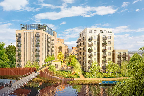 Reading Riverworks | New Build Homes | Riverside Apartments