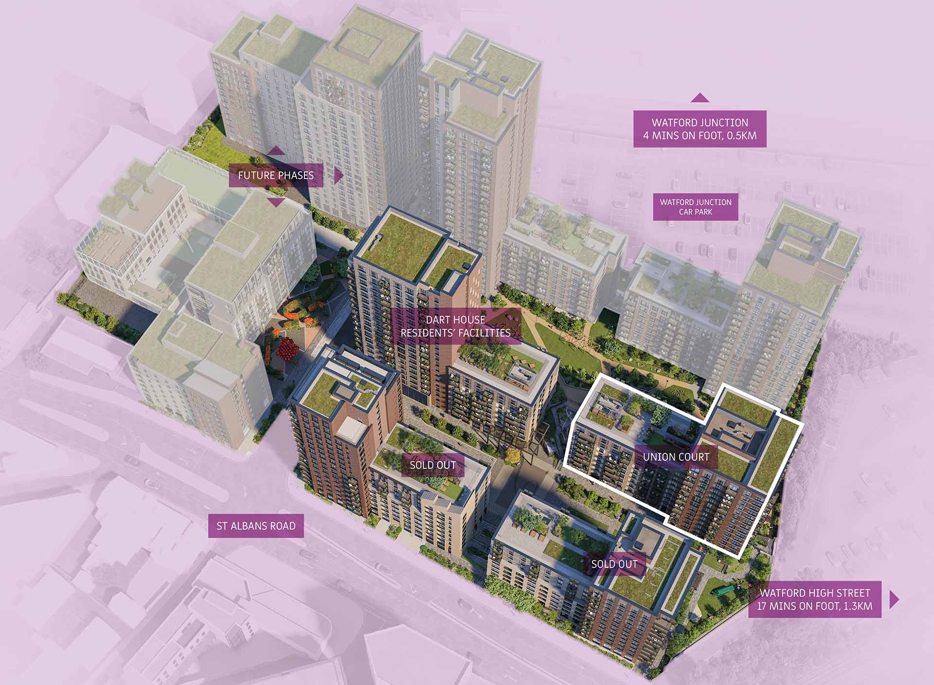 The Exchange Watford | New Build Homes Watford | Berkeley Developments