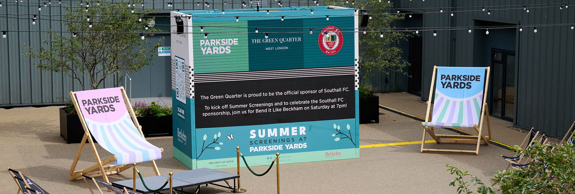Parkside Yard Events | The Green Quarter | Berkeley