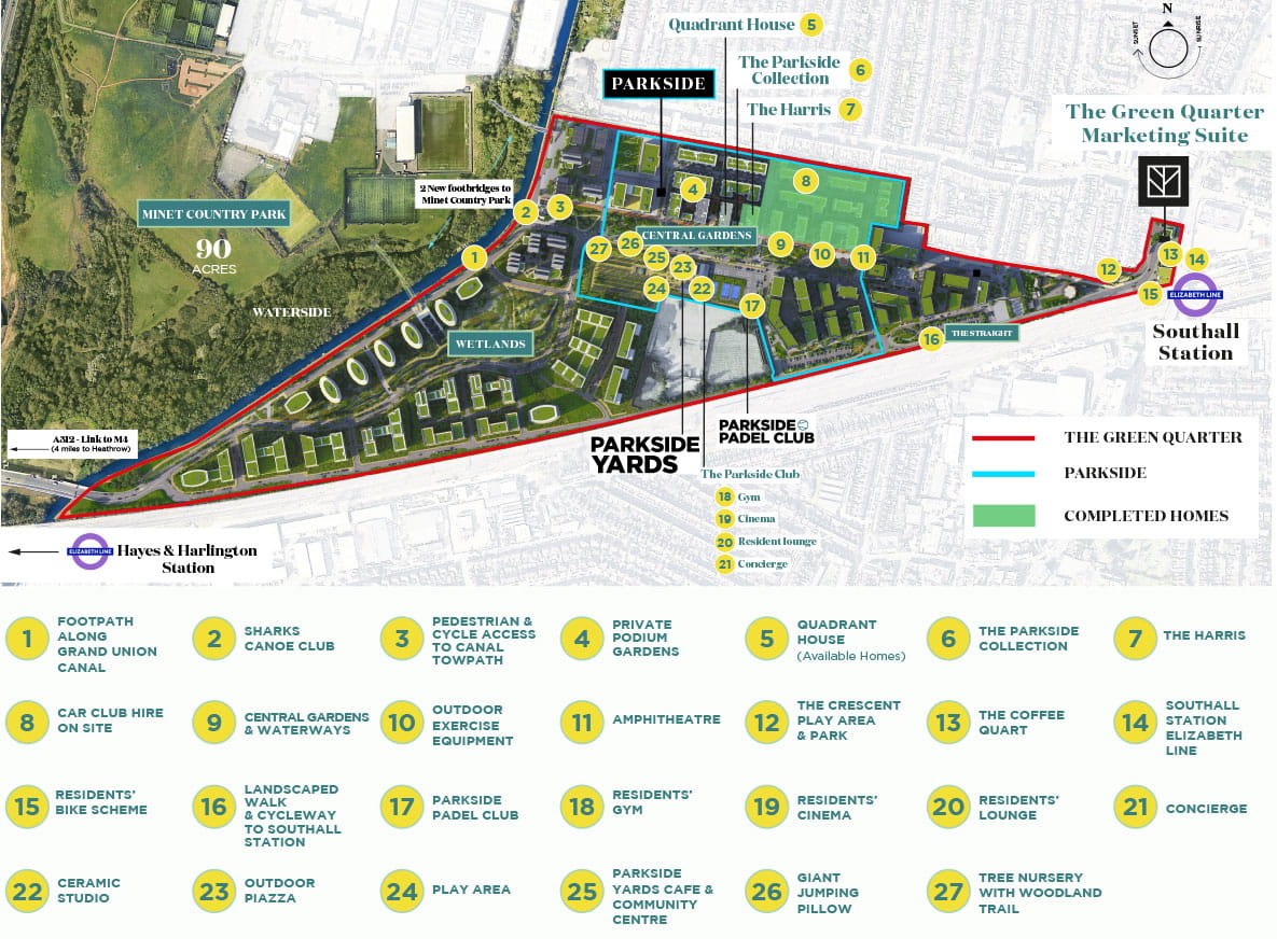 The Green Quarter | New Build Homes West London | Berkeley Developments
