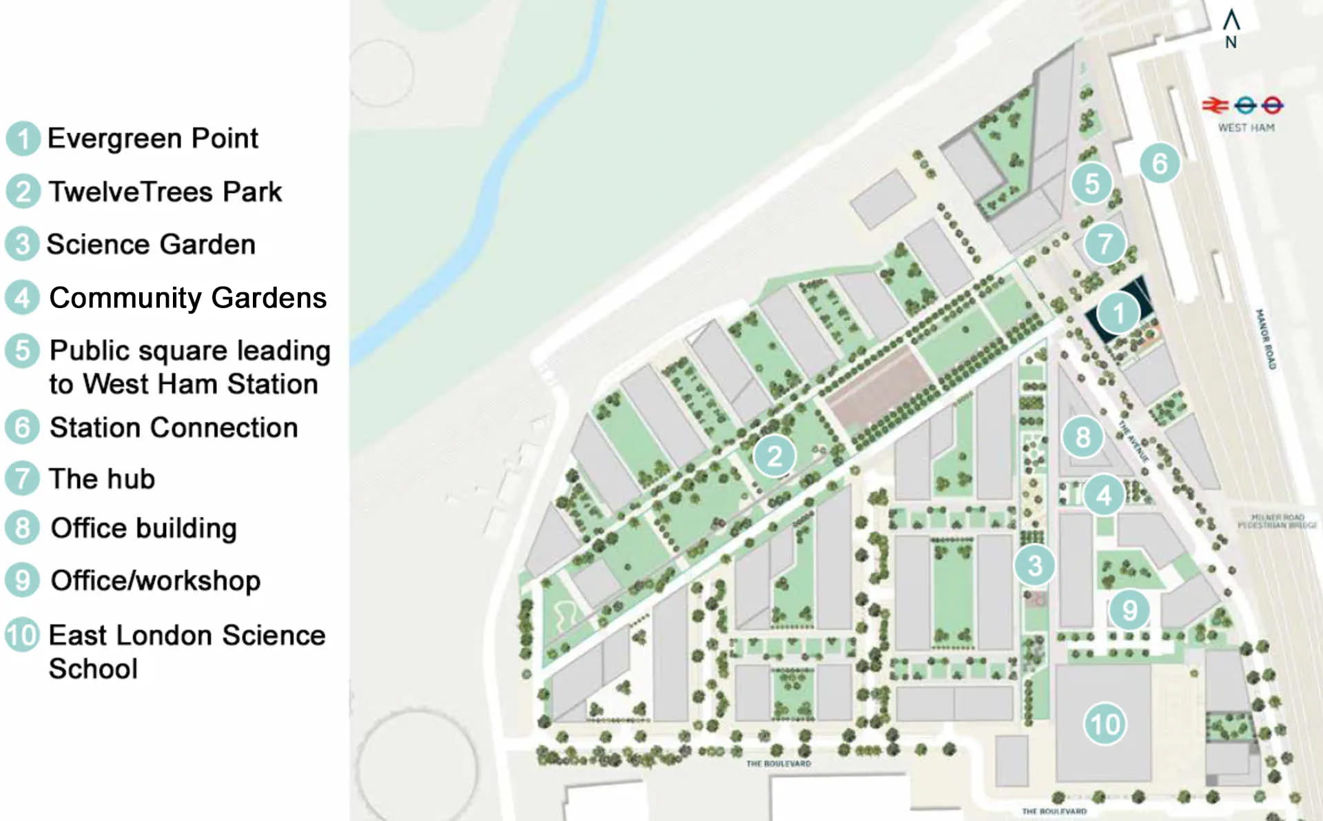 TwelveTrees Park | New Build Homes West Ham | Berkeley Developments