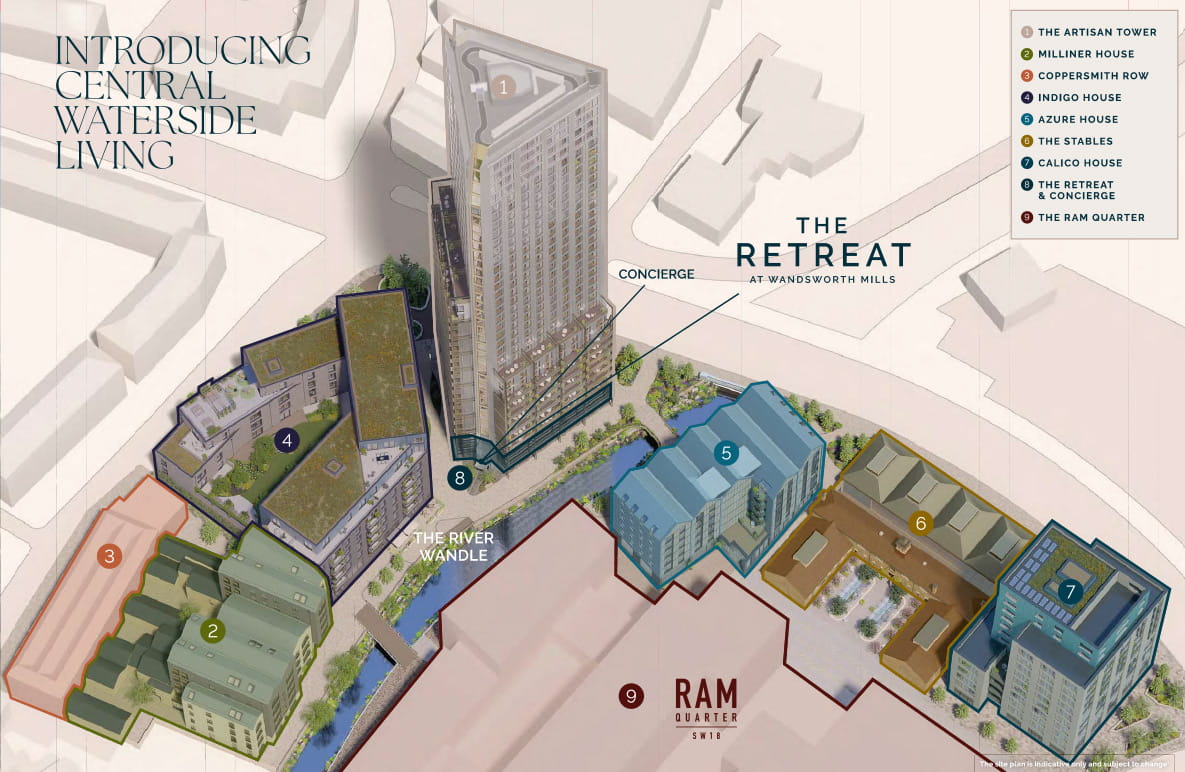 The Artisan Tower | Wandsworth Mills | Berkeley Group