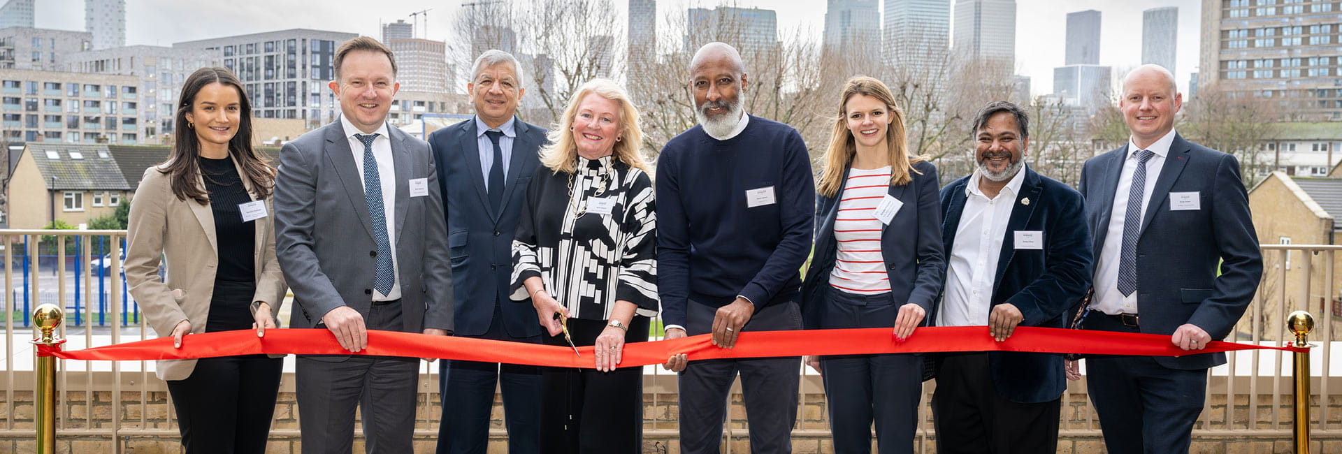 Partners Celebrate Affordable Homes Milestone at Heron Wharf